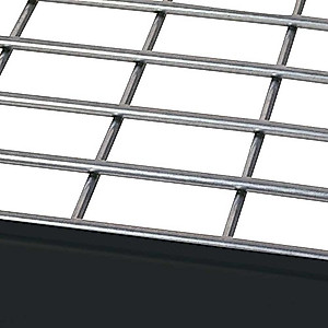 Sandusky Lee Muscle Rack ERZ772472WL3 Black Heavy Duty Steel Welded Storage Rack, 3 Shelves, 1,000 lb. Capacity per Shelf, 72" Height x 77" Width x 24" Depth, Pack of 1