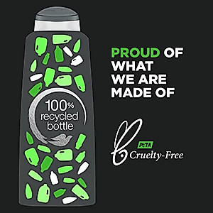 DOVE MEN + CARE 2-in-1 Anti-Dandruff Shampoo and Conditioner Oil Balance 4 Count For Oily Hair Care With Hydrolock Complex 20.4 oz,White