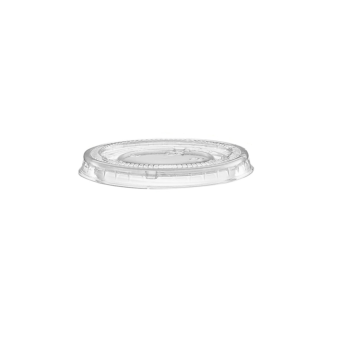 2500 Counts Diposable Clear Lids for Plastic Portion Cups (Clear Lids)