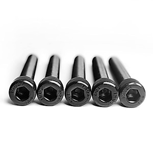 M8 x 65mm Socket Head Cap Bolts Screws 12.9 Grade Alloy Steel, Black Oxide Finish, Machine Metric Hex Socket Screw, 10PCS