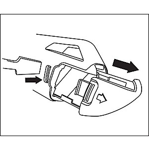 Hyde 42051 25mm Snap-Off Knife with Screw Lock