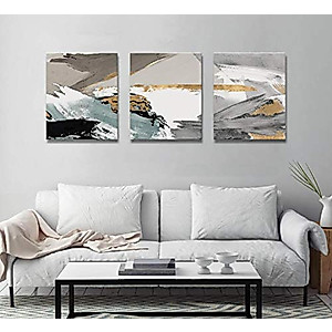 Abstract Wall art Wall art Modern wall decor Wall paintings Abstract canvas wall art wall art For bedroom modern wall art Canvas wall art Bedroom Pictures for Wall Canvas print 12" x 16" x 3 pieces