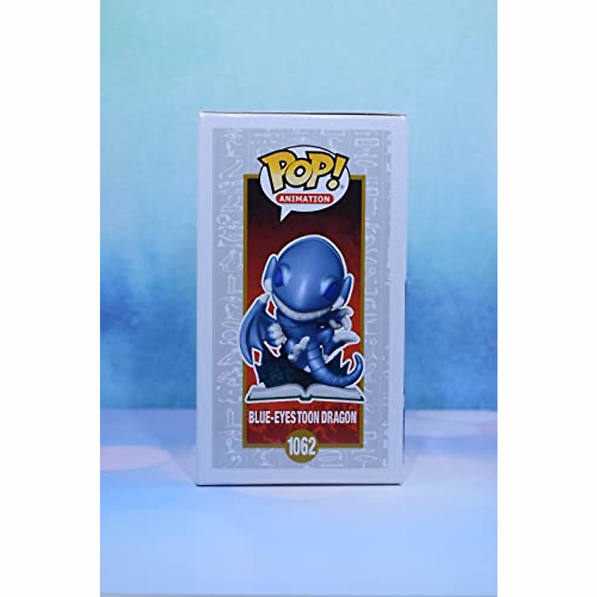 Funko POP Animation: Yu-Gi-Oh - Blue Eyes Toon Dragon (Mettalic),Multicolor,57648