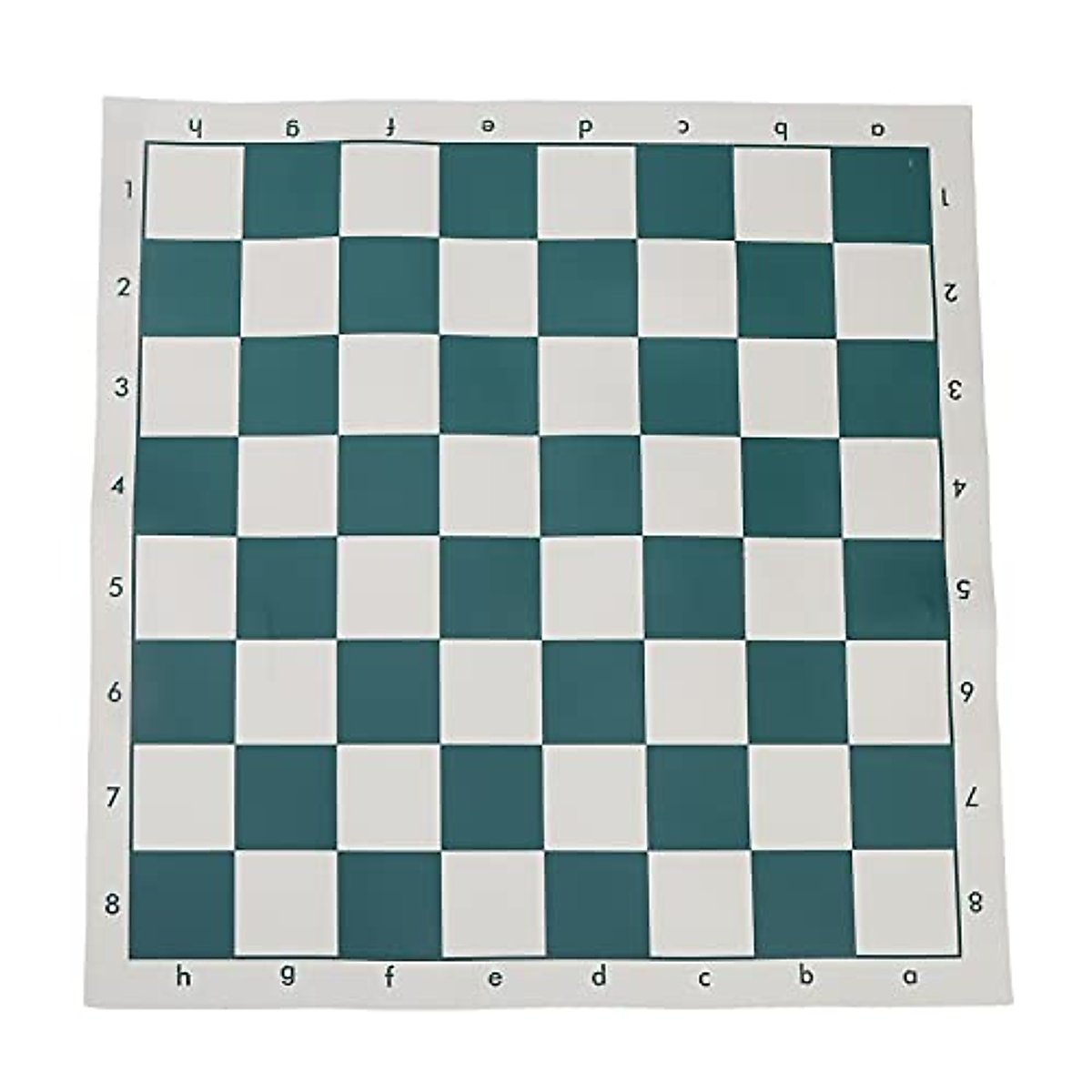 HERCHR Roll Up Chess Set, 32 Tournament Chess with Chess Board and Storage Bag Combo