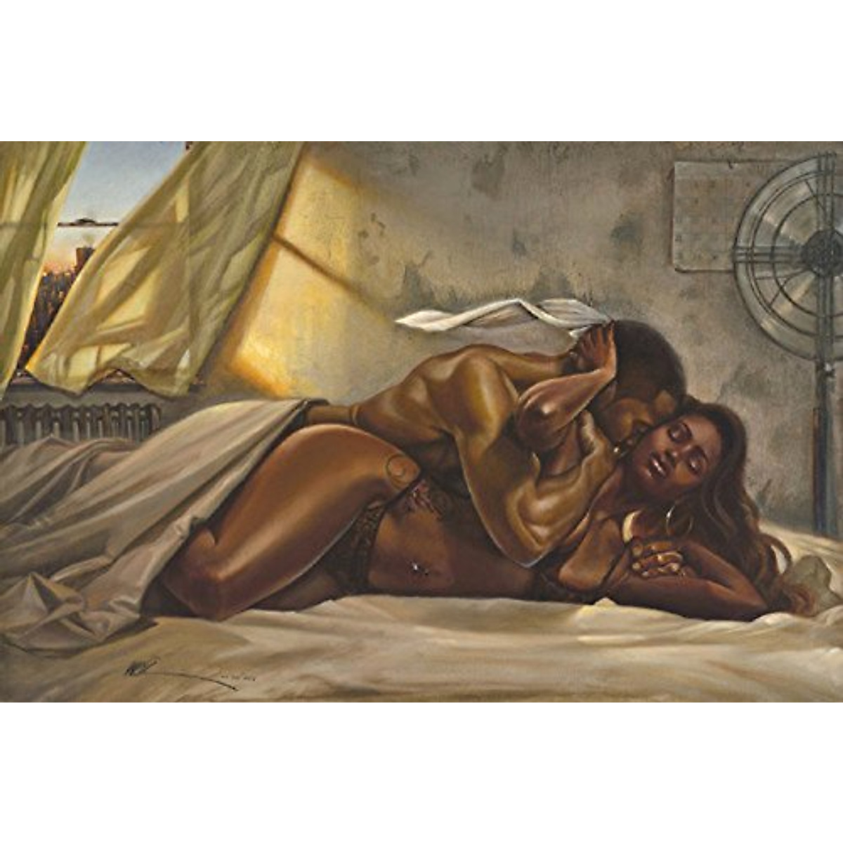 I Surrender Fine Art Print Poster By WAK Kevin A. Williams 24 X 36