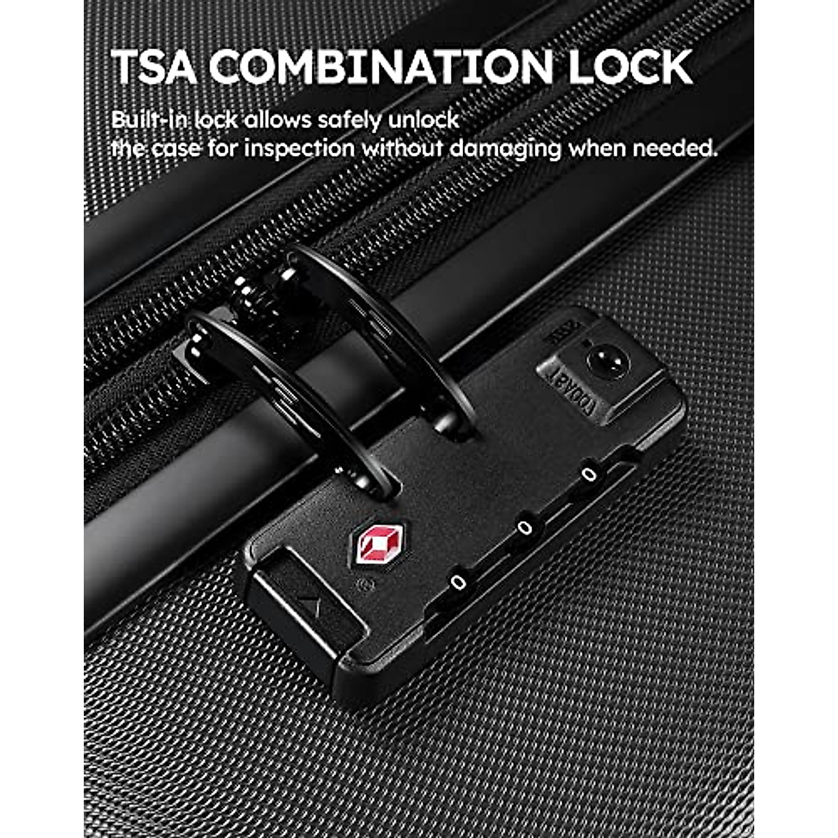 Luggage Expandable Suitcases With Wheels, Hardside Lightweight Carry-on Luggage 20 inch