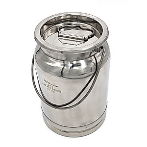 The Dairy Shoppe Stainless Steel Milk Can Tote (5 Liter)