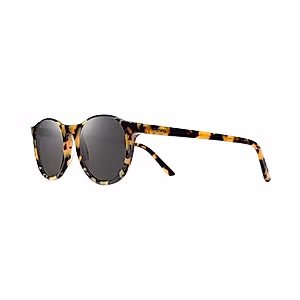 Revo Sunglasses x Kendall Toole: Polarized Lens with Eco-Friendly Pantoscopic Frame, Bolt, Tortoise Frame with Graphite Lens