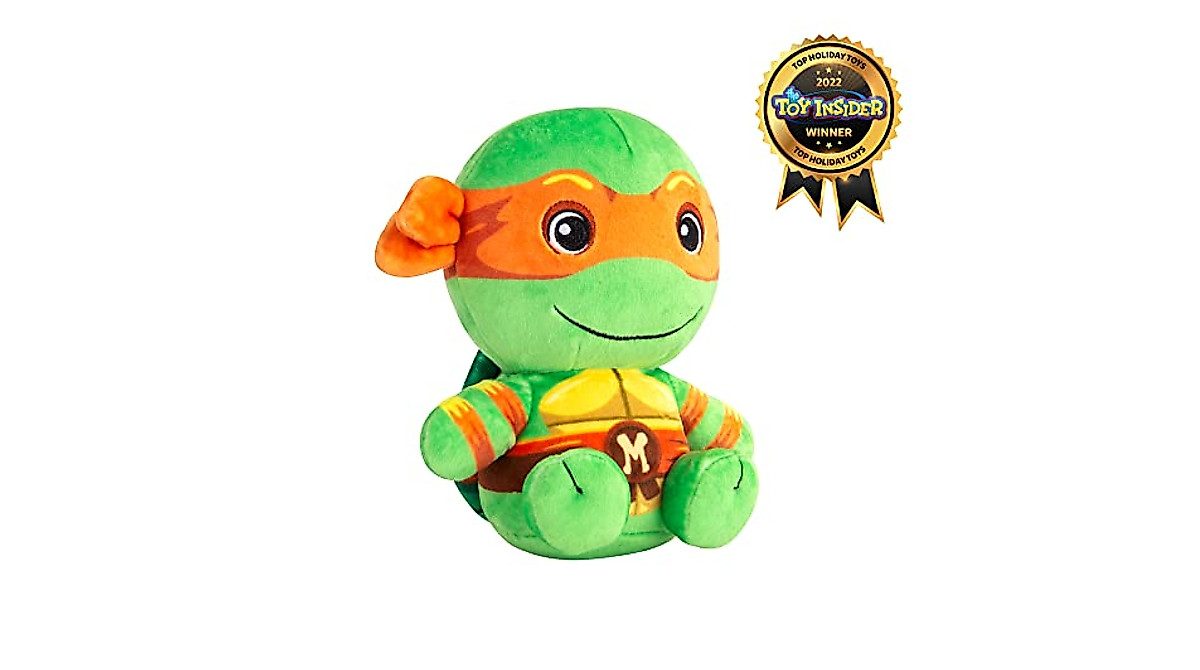 TMNT Michelangelo Plush - Collectible 6 Inch Cuddly Toy