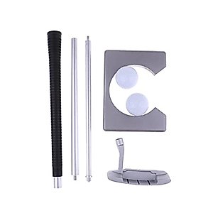 barenx Portable Golf Putter, Golf Balls and Golf Putting Hole Cup for Adults and Kids