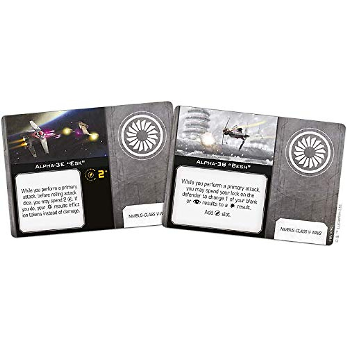 Star Wars X-Wing 2nd Edition Miniatures Game Nimbus-Class V-Wing EXPANSION PACK | Strategy Game for Adults and Teens | Ages 14+ | 2 Players | Average Playtime 45 Minutes | Made by Atomic Mass Games
