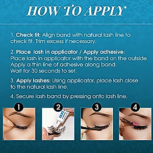 Ardell Deluxe Pack False Eyelashes #120 Demi, 2 Pairs x 2 Packs