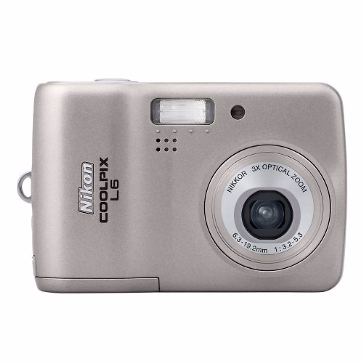 Nikon Coolpix L6 6MP Digital Camera with 3x Optical Zoom (OLD MODEL)