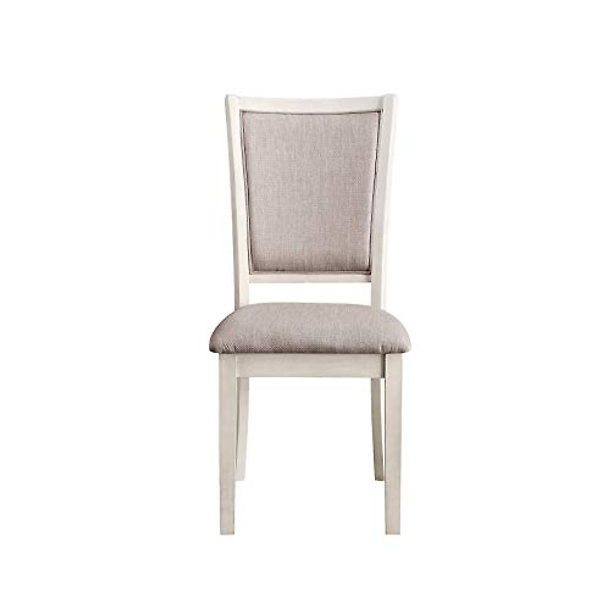 New Classic Furniture Amy 5-Piece Dining Table Set, Beige and Brown