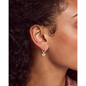 Kendra Scott Ellen Huggie Stud Earrings in 18K Gold Vermeil, Fine Jewelry for Women