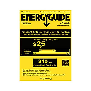 Frestec 2.5 CU' Mini Refrigerator, Small Refrigerator, Mini Fridge with Freezer, Compact Refrigerator, White (FR 250 WH)