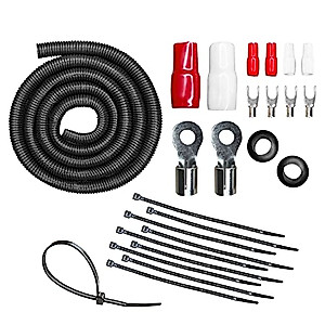 CT Sounds 4 Gauge CCA Complete Amp Wiring Install Kit, AMPKIT-4GA-PRO