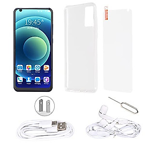 X51Pro Unlocked Cellphone, HD 6.7in 4GB 64GB Dual SIM Card 3G Unlocked Smartphone Support Maximum 128G Memory Card for Android 10(Bule)