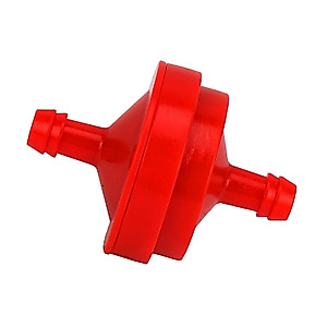 2 Pack 298090S 394358 Lawn Mower 1/4" Inline Gas Fuel Filter Replace for Briggs Stratton 5018 298090 298090S Toro 42-5240 56-6360 John Deere AM107314 LG298090 LG298090S PT4265