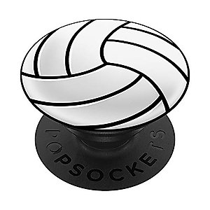 Volleyball Phone Grip - Volleyball Ball PopSockets PopGrip: Swappable Grip for Phones & Tablets