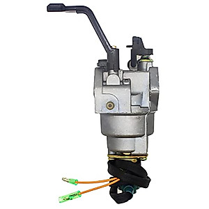 Fullas Huayi Carburetor Manual Choke P27-1D Compatible with Generac GP5000 GP5500 GP6500(E) 5000W 5500W 6000W 6500W Champion Power Equipment 6000W 6500W 7000W Gas Portable Generator