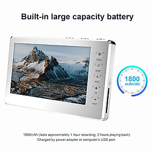 DIGITNOW HD Video Capture Box 1080P 60FPS USB 2.0 Video to Digital Converter with 5" OLED Screen, AV&HDMI Video Recorder Capture from VCR, DVD, VHS Tapes, Hi8, Camcorders, Gaming Systems -Silver