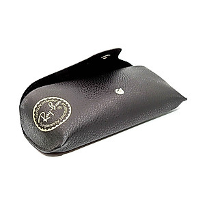 Ray-Ban Black Sunglass Eyeglass Case + Bundle with eSHADES Luxury Eyewear Kit