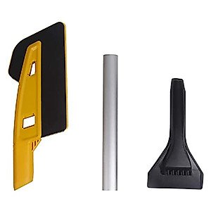 Snow Shovel, Multifunctional Snow Shovel Long Rod Deicing Ice Sweep Tool Snow Removal Brush for Winter Car Accessories