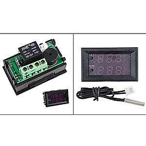 Ximimark DC12V-50-110℃ W1209WK Digital Thermostat Temperature Control Smart Sensor Waterproof NTC Sensor 1Pcs