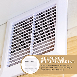 Attic Armour Attic Fan Cover, Insulation Cover with Strips with Adhesive for Attic Fan, Attic Ceiling Insulation Shutter Cover, Fits Up to 50.78 x 37.4 inch