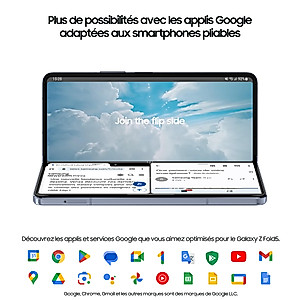 SAMSUNG Galaxy Z Fold 5 SM-F946B/DS Dual SIM 12GB+512GB EU/UK Model Factory Unlocked International Version (Cream)