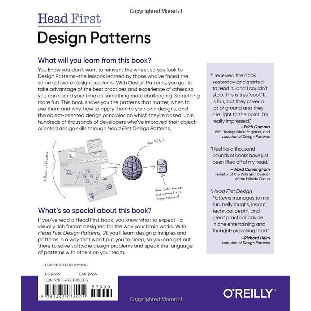 Head First Design Patterns: Building Extensible and Maintainable Object-Oriented Software 2nd Edition