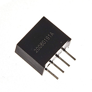 Bridgold 2pcs B1205S-1WR2 B1205S DC/DC Converter Input 12V Output 5V Isolation Power Supply Module Step Down High Efficiency Module Receivers，1W