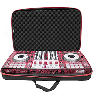 ProX XB-DJCM ZeroG Ultra Lightweight Hard Shell DJ Controller Strap Bag, For Pioneer DDJ-RX SX3 S1 and Numark Mixstream Pro Mixdeck, Pro Audio gear Storage