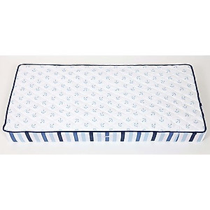 Bacati Little Sailor Changing Pad Cover