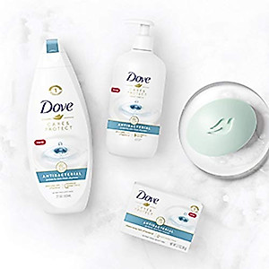 Dove Beauty Bar For All Skin Types Antibacterial Protects from Skin Dryness 3.75 oz 6 Bars