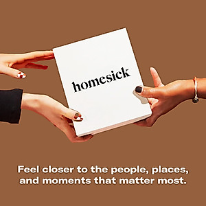 Homesick Scented Candles for Home (Florida) - 13.75 oz Long-Lasting Soy Wax Jar Candle for Women & Men for All Occasions, 60-80 Hours Burn Time - Notes of Moss & Bergamot