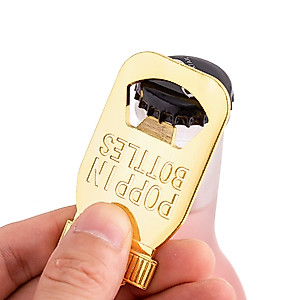 24 Packs Poppin Bottle Openers for Baby Shower Favors,Gifts,Decorations and Souvenirs (pink, 24)