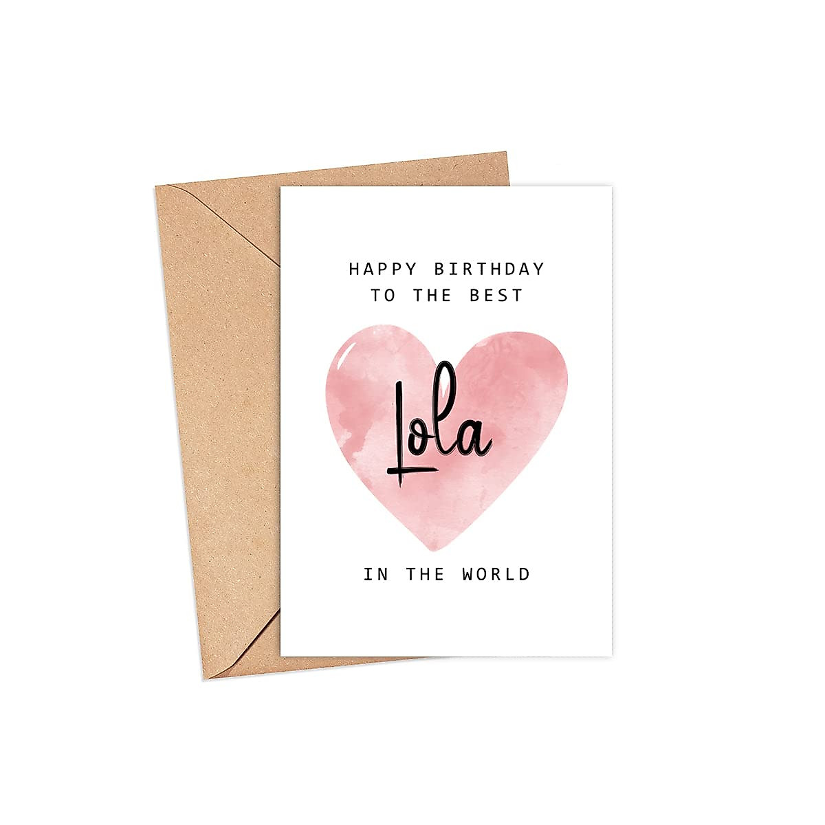 Happy Birthday To The Best Lola In The World Card - Lola Birthday Card - Lola Card - Mother's Day Gift - Happy Birthday Card Happy Birthday Mom