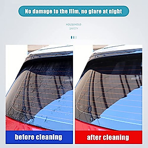 Car Glass Oil Film Removal Wipes, 2/4/6bags Glass Oil Film Remover for Car, Car Cleaning Wipes, Car Oil Stain Cleaner Glass Oil Film Remover Wet Wipes, Glass Wipes for Windshield Cleaning (4bags)