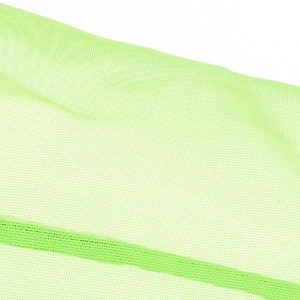 2 Pieces Empty Yarn Storage Bags, Mesh Holder Yarn Storage Organizer, Mini Yarns Drum Knitting Bag for Carry Crochet Hooks Sewing Accessories Storage Tote Bag (Light Green)