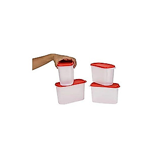 Tupperware Smart Saver #2, 1.1 Litres, 4-Pieces