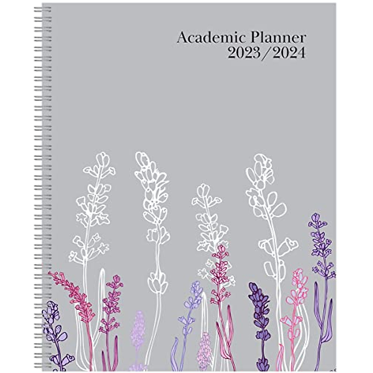 House of Doolittle 2023-2024 Monthly and Weekly Calendar Planner, Academic, Wild Flower, 7 x 9 Inches, August - July (295474-24)