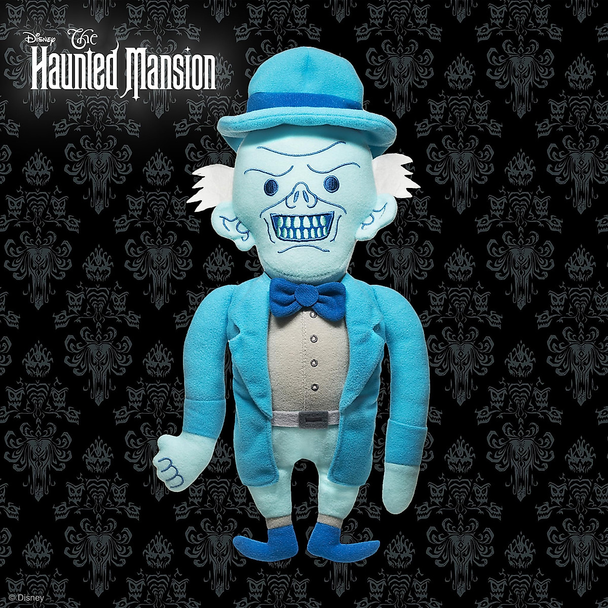Super7 Plush Disney Haunted Mansion Ezra Skeleton Ghost - 17" Disney Plush Toy Classic Disney Collectibles and Retro Toys