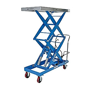 Vestil AIR-1500-D Carbon Steel Air Cart 1500 Lb. Capacity Silver