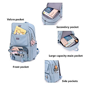 ZHANAO Rolling Backpack Luggage BookBag with Wheels Trolley Bag Wheeled Travel Backpack for Girls & Boys Trolley Bag