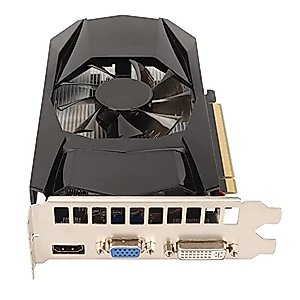 4GB GDDR5 Graphics Card,Computer PC Gaming Video Graphics Card,128bit 1000MHz Core Frequency Supports DirectX 11 PCI Express X16 2.1,Gaming Graphics Card for AMD for Radeon HD 7670