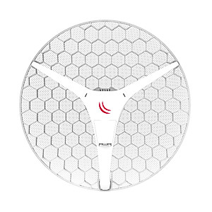 Mikrotik LHG XL 2 RBLHG-2nD-XL wireless device Dual chain 21dBi 2.4GHz CPE/Point-to-Point Integrated Antenna for longer distances