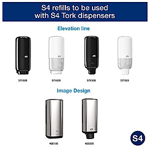 Tork Extra Mild Foam Soap S4, No Fragrance Added, 6 x 1L, 401211 & Matic Soft Hand Towel Roll, White, Advanced, H1, Long-Lasting, High Absorbency, High Capacity, 1-Ply, 6 Rolls x 900 ft, 290095