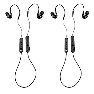 AXIL GS Extreme 2.0 Shooting Ear Protection Ear Buds 2 Pack – Hearing Enhancement & Noise Isolation Bluetooth Earbuds – Bluetooth Hearing Protection w/Dynamic Speakers – Ear Protection for Shooting